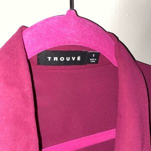 Trouve | Jackets & Coats | Pink Sheer Duster | Poshmark
